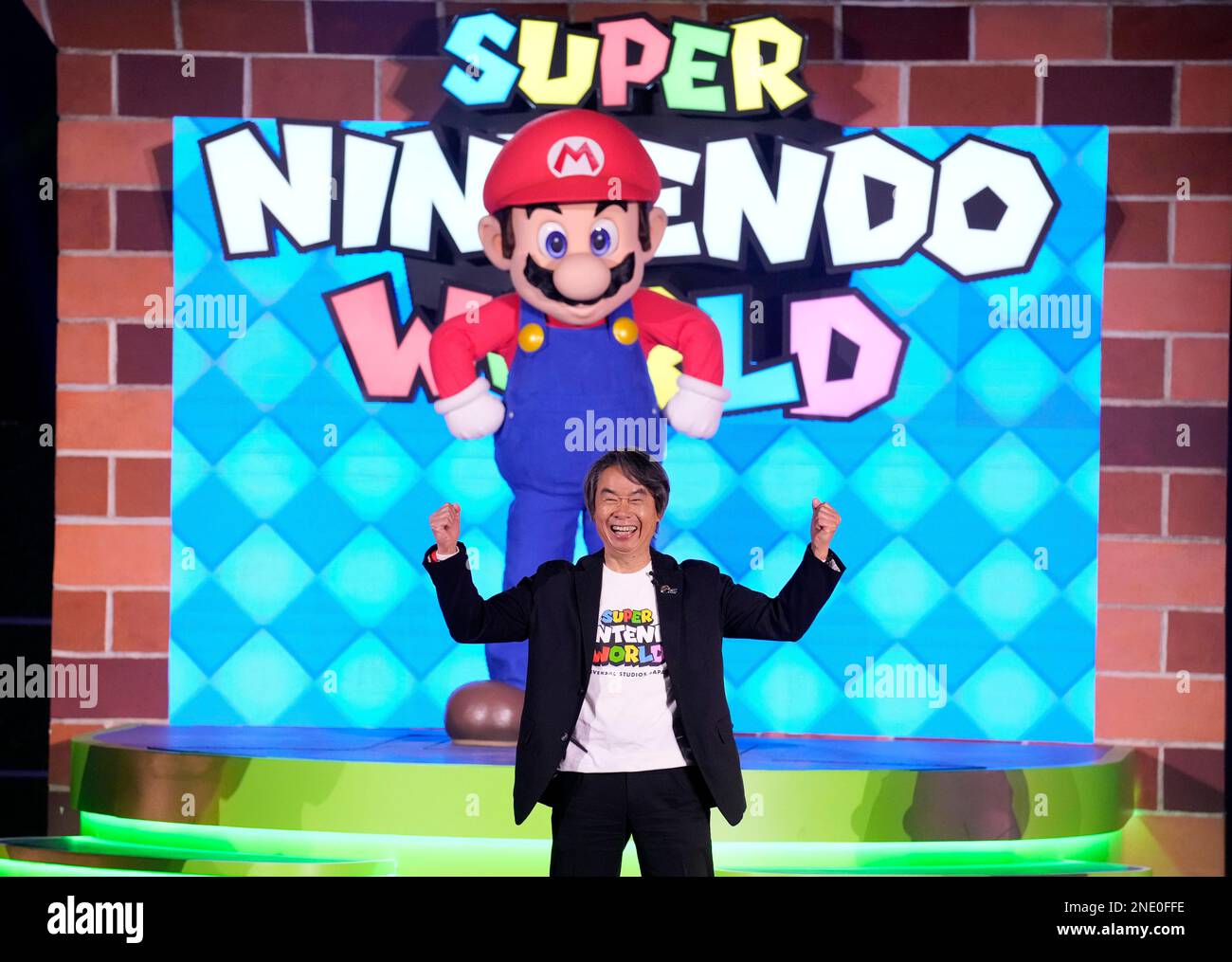 Shigeru Miyamoto, representative director and fellow at Nintendo Co ...