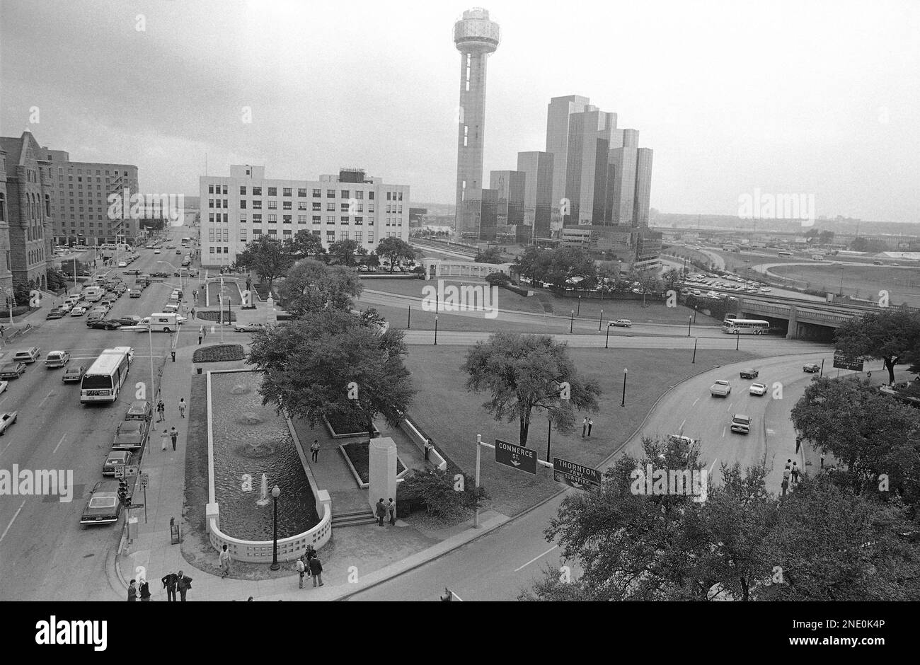 This view from the sixth floor window of the former Texas School Book ...