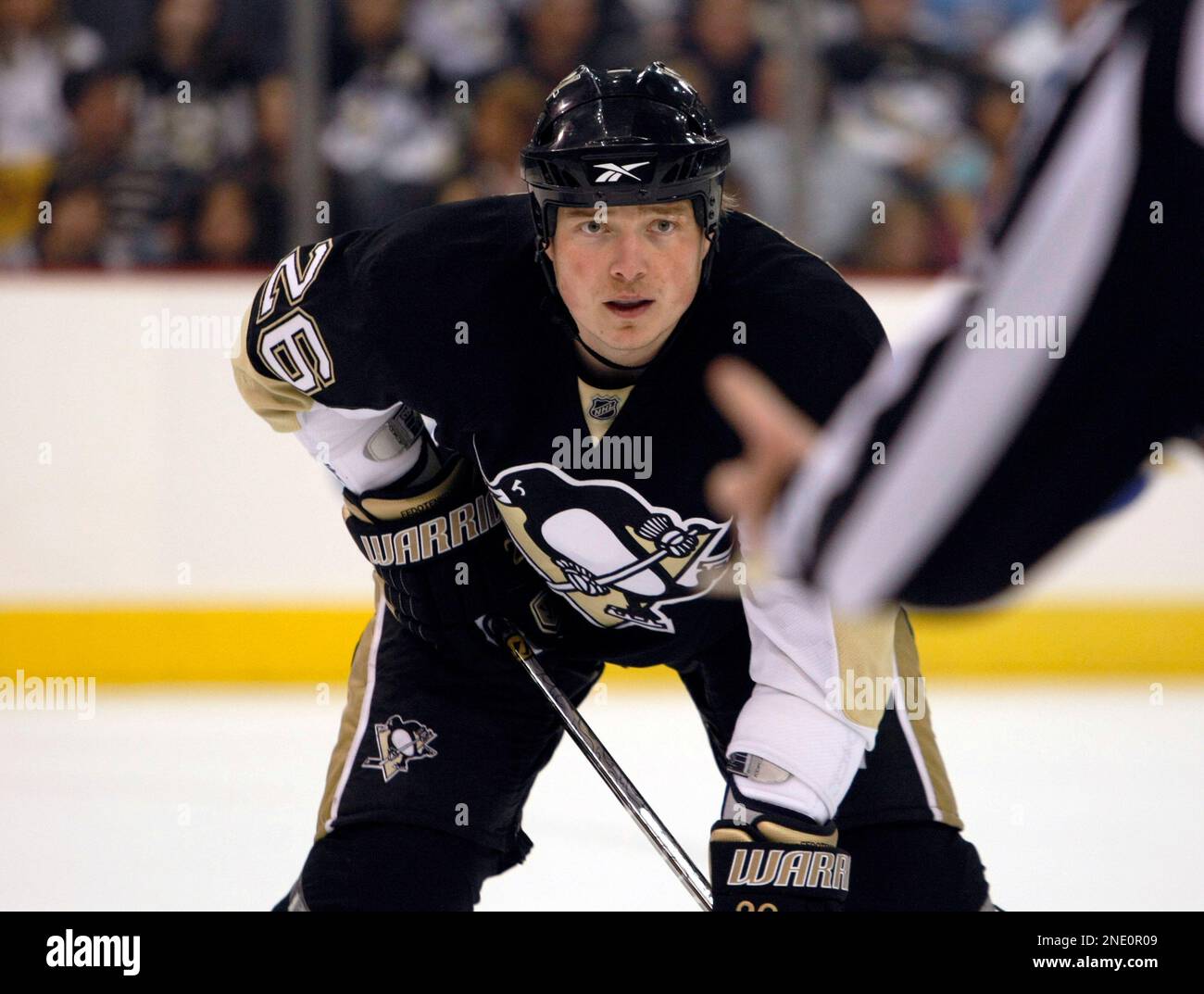 Pittsburgh Penguins' Ruslan Fedotenko (26), of Ukraine, during the NHL ...