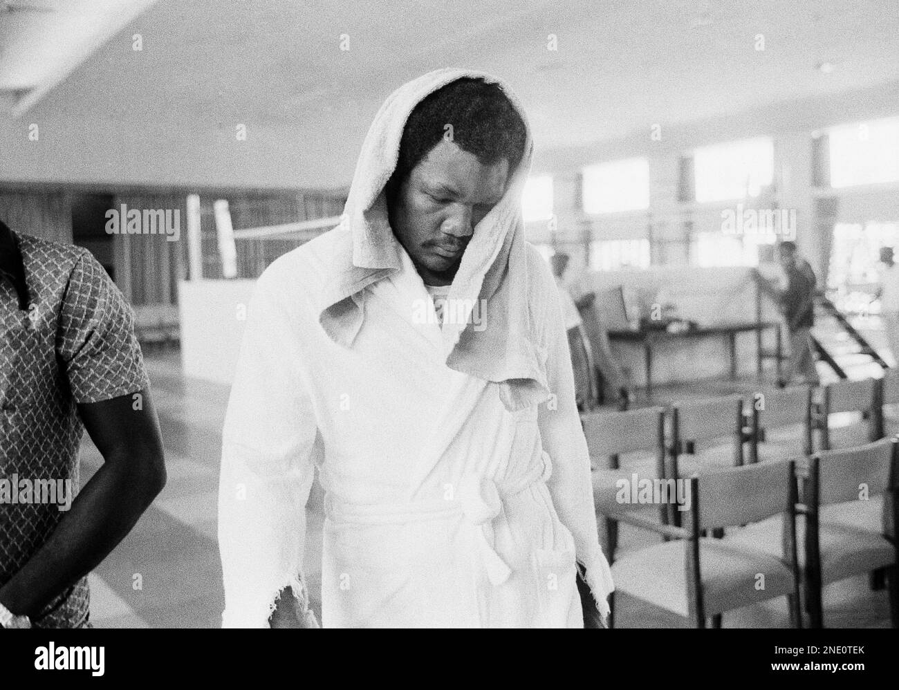 A reflective and moody World Heavyweight champion George Foreman ends ...