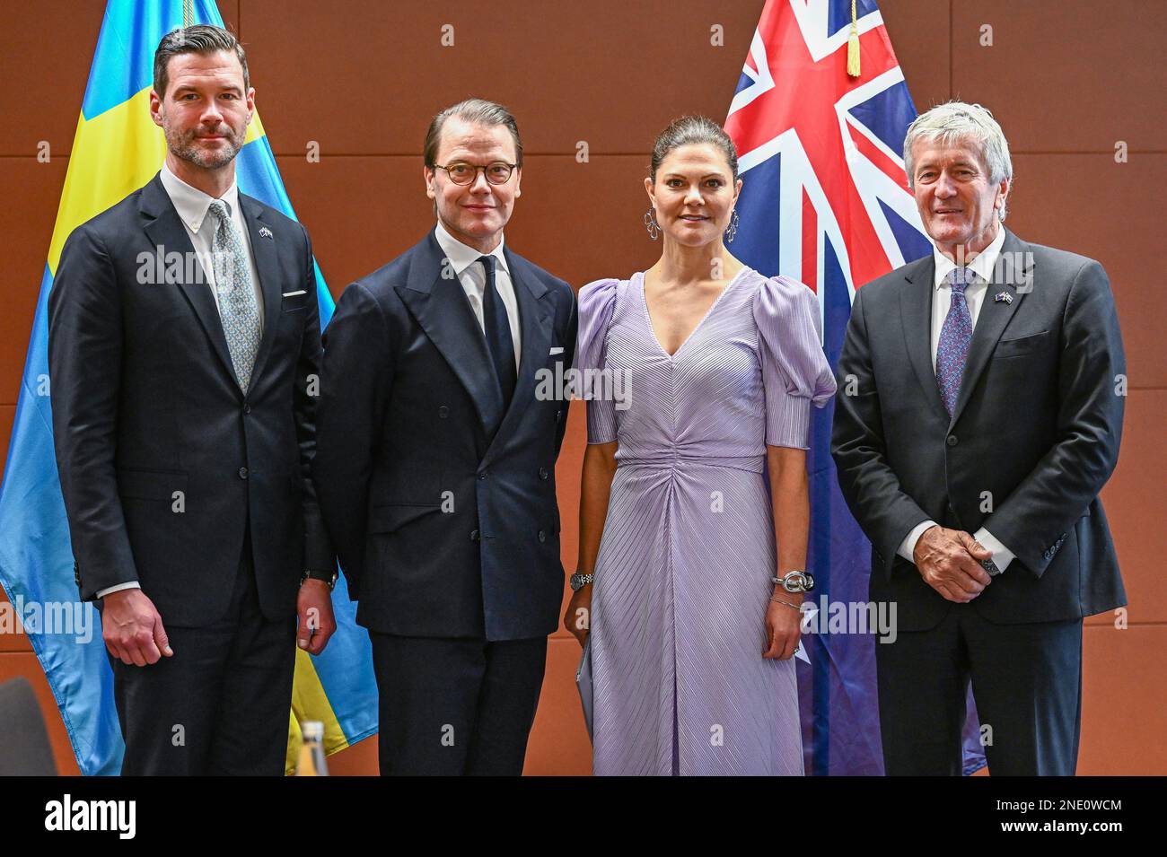 Sweden's Minister of Foreign Trade, Johan Forssell, Crown Princess ...