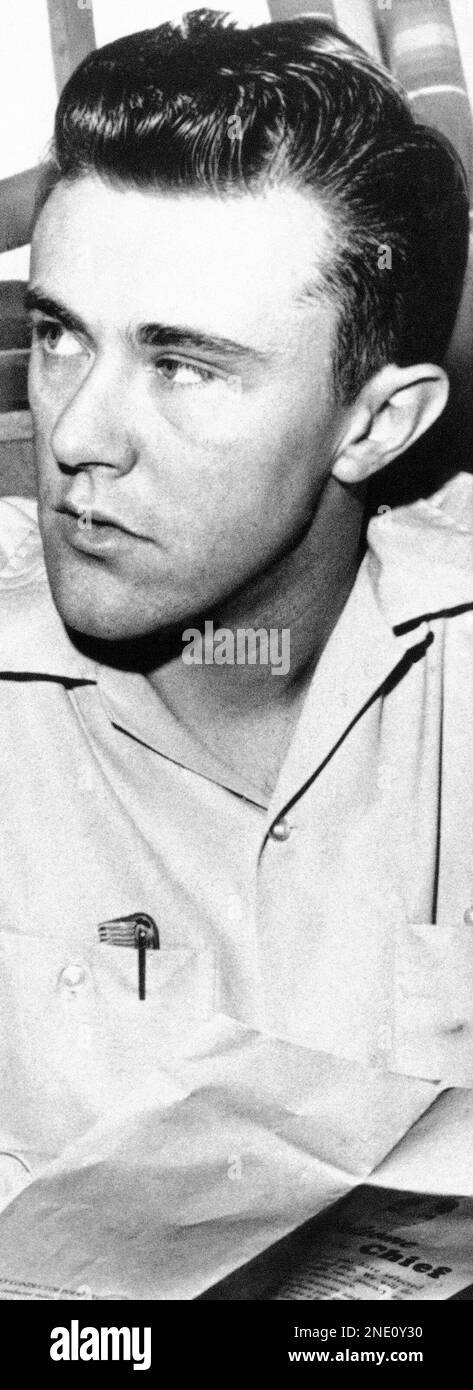 Richard Eugene HIckock shown in 1965, who was hanged on April 14, 1965 ...