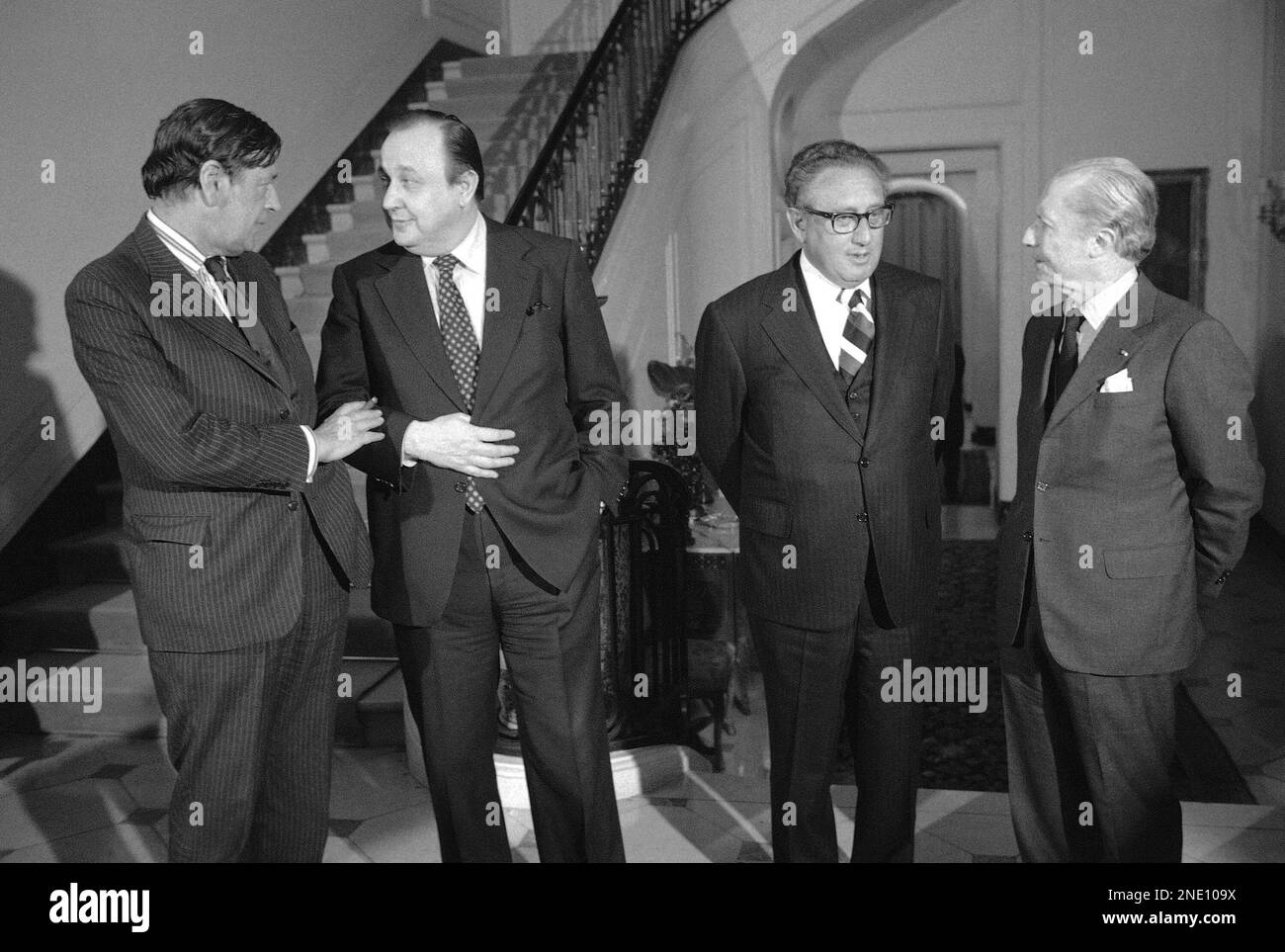 Secretary of State Dr. Henry Kissinger met with the Foreign Ministers ...