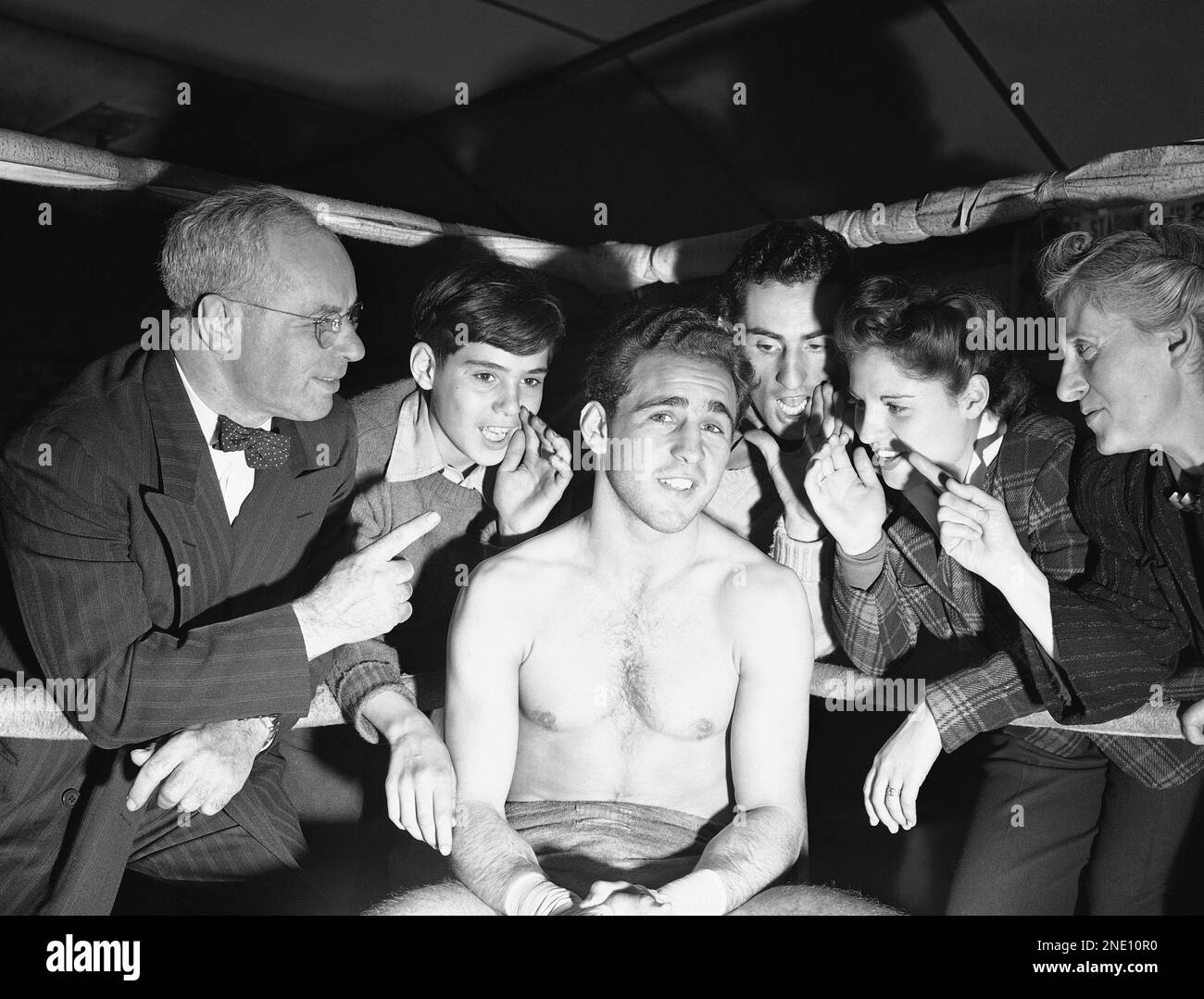 Lightweight contender Allie Stolz of New York, who battles champion ...