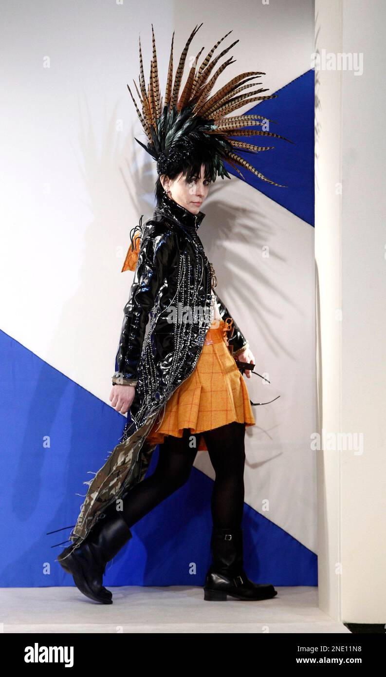 Musician Joan Jett walks the runaway in the 8th annual Dressed To Kilt ...