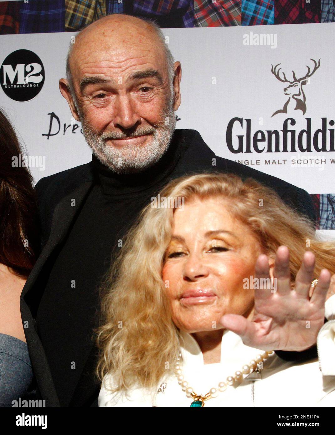 Actor Sean Connery and his wife Micheline Connery attend the 8th annual ...