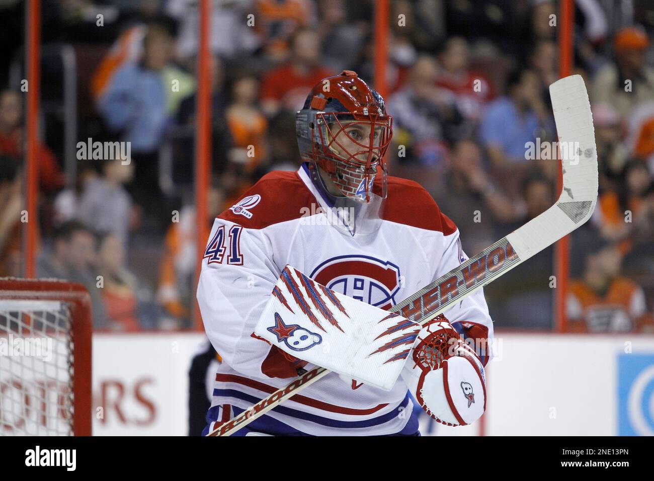 Montreal Canadiens' Jaroslav Halak, of Slovakia, during an NHL hockey ...