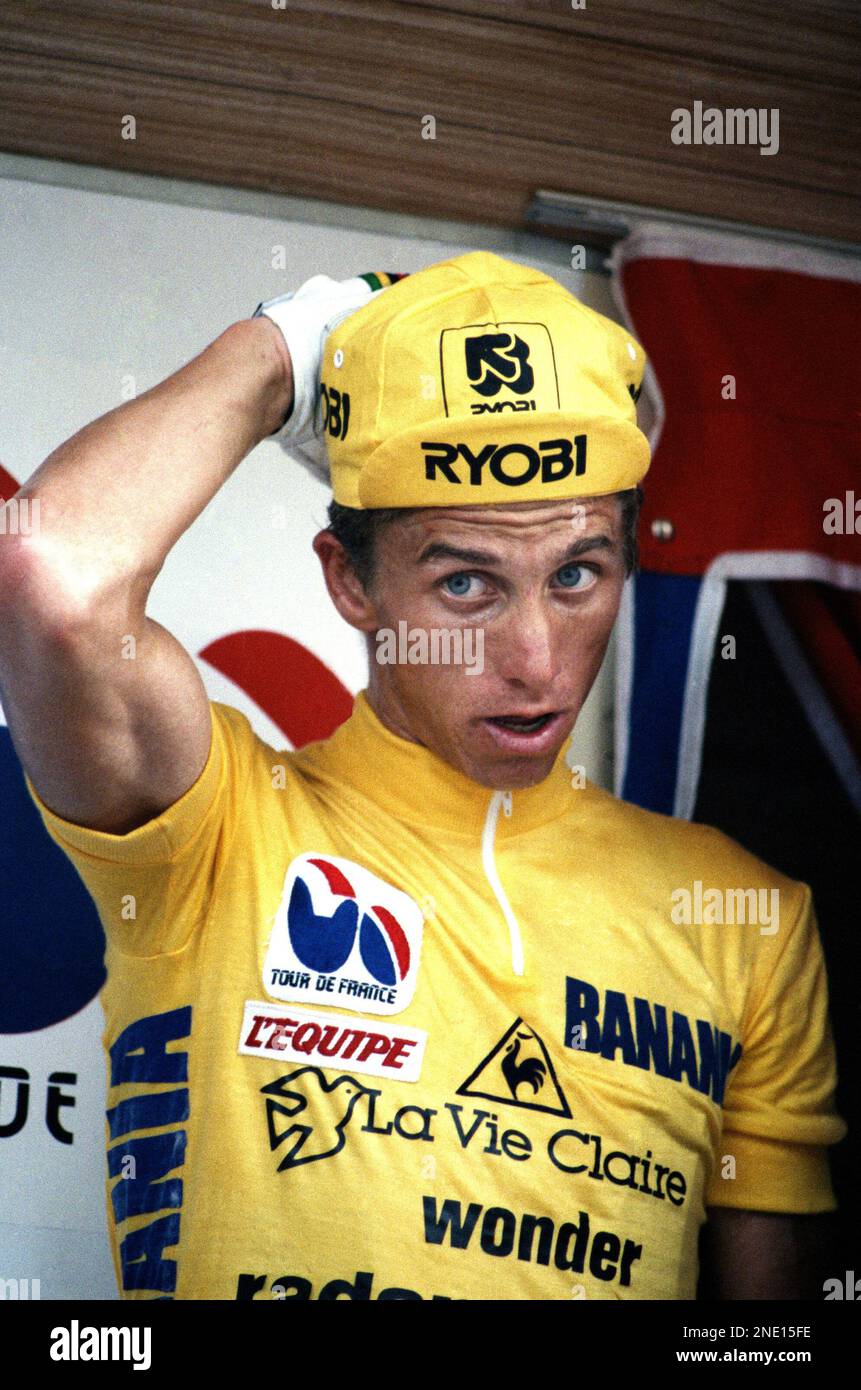 Greg Lemond, winner of the 73rd Tour de France is shown, July 1986. (AP ...