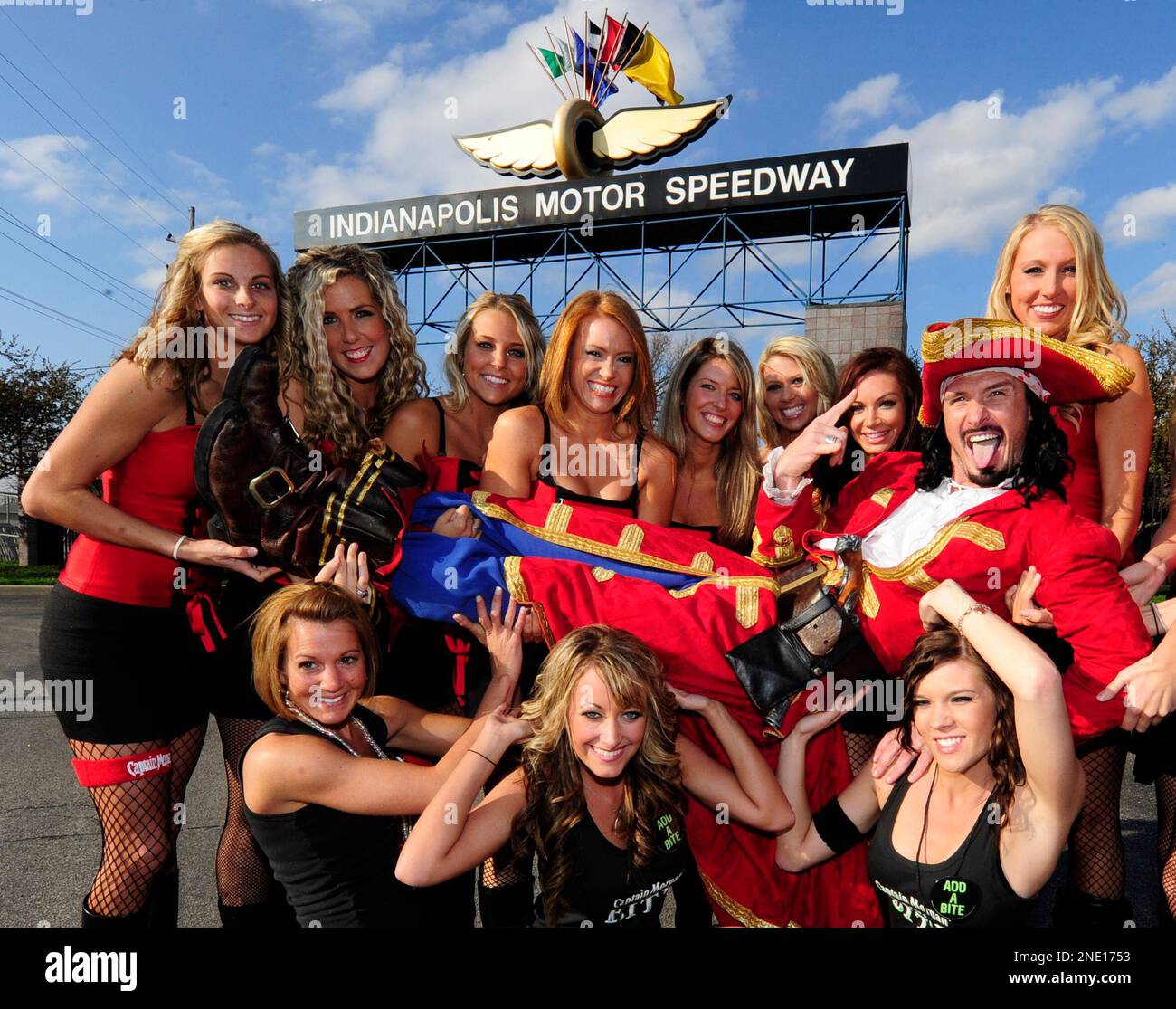 Captain Morgan Pose Competition