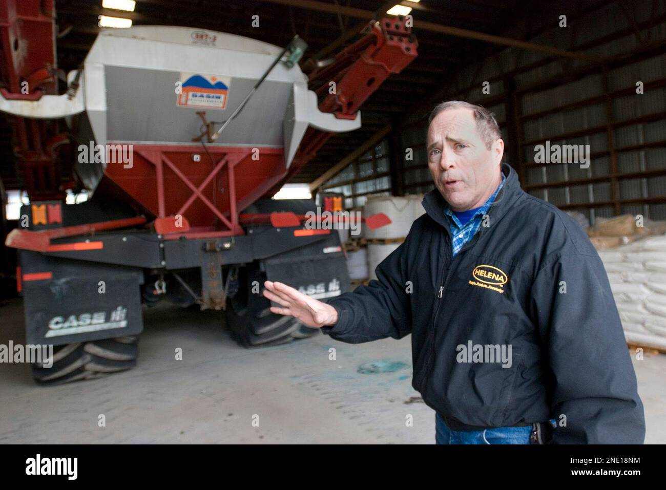 In this In this March 25, 2010 photo Bob Gasser, a partner in Basin ...