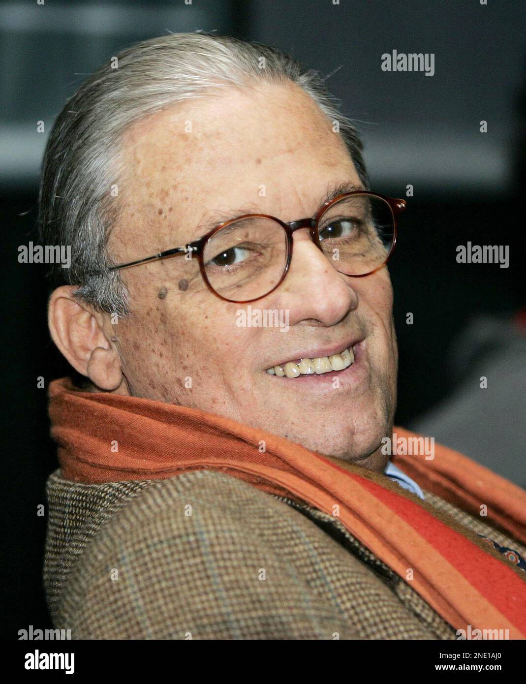 FILE - Italian journalist Maurizio Mosca smiles in this December 6 ...