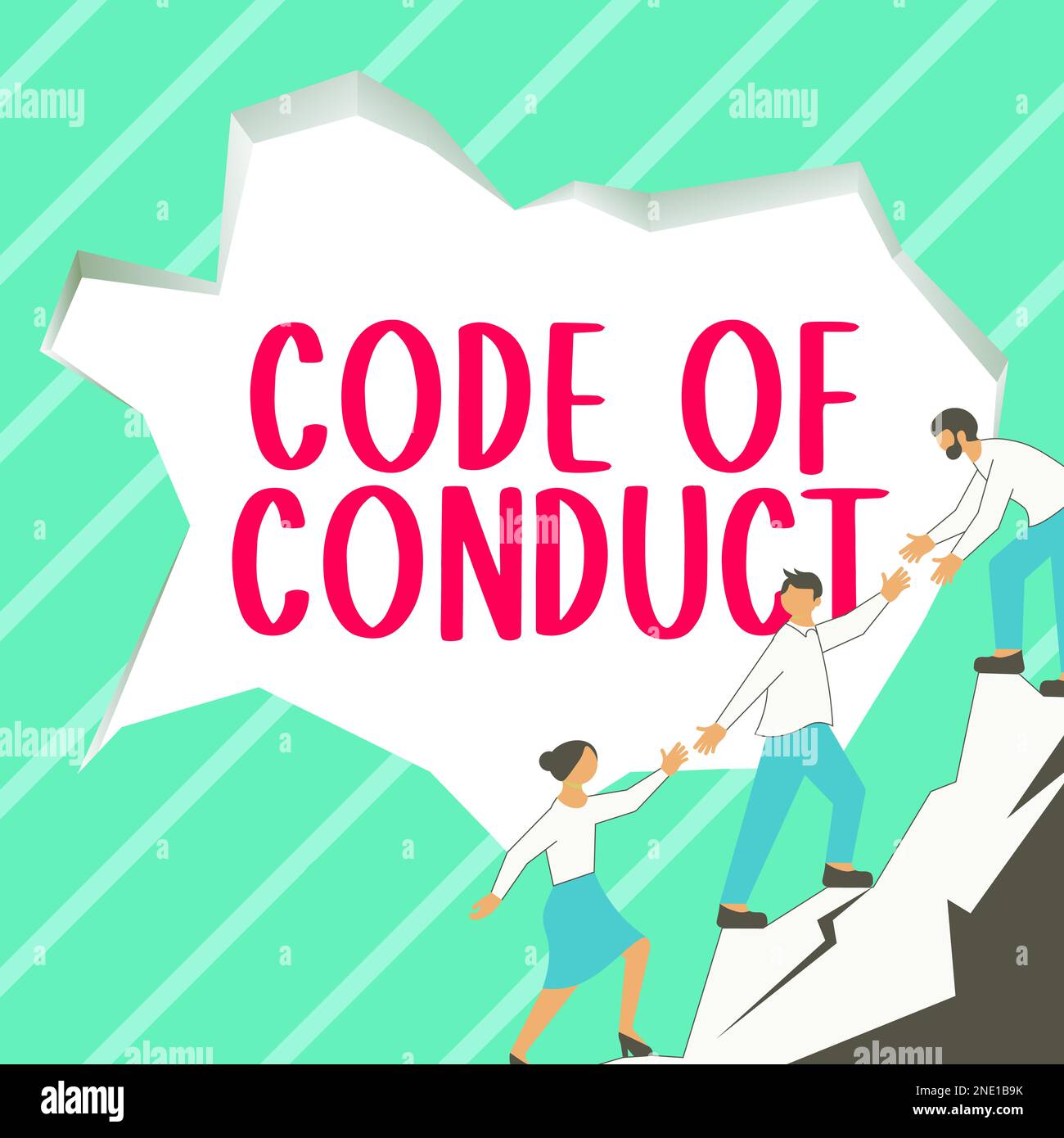 Conceptual display Code Of Conduct. Business overview Ethics rules ... Conceptual display Code Of Conduct. Business overview Ethics rules ...