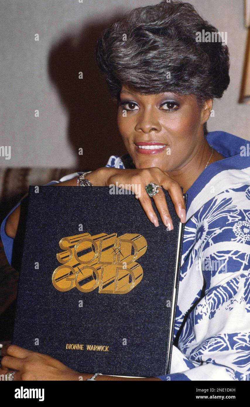 Singer Dionne Warwick on Oct. 14, 1980. (AP Photo/Lennox McLendon Stock ...