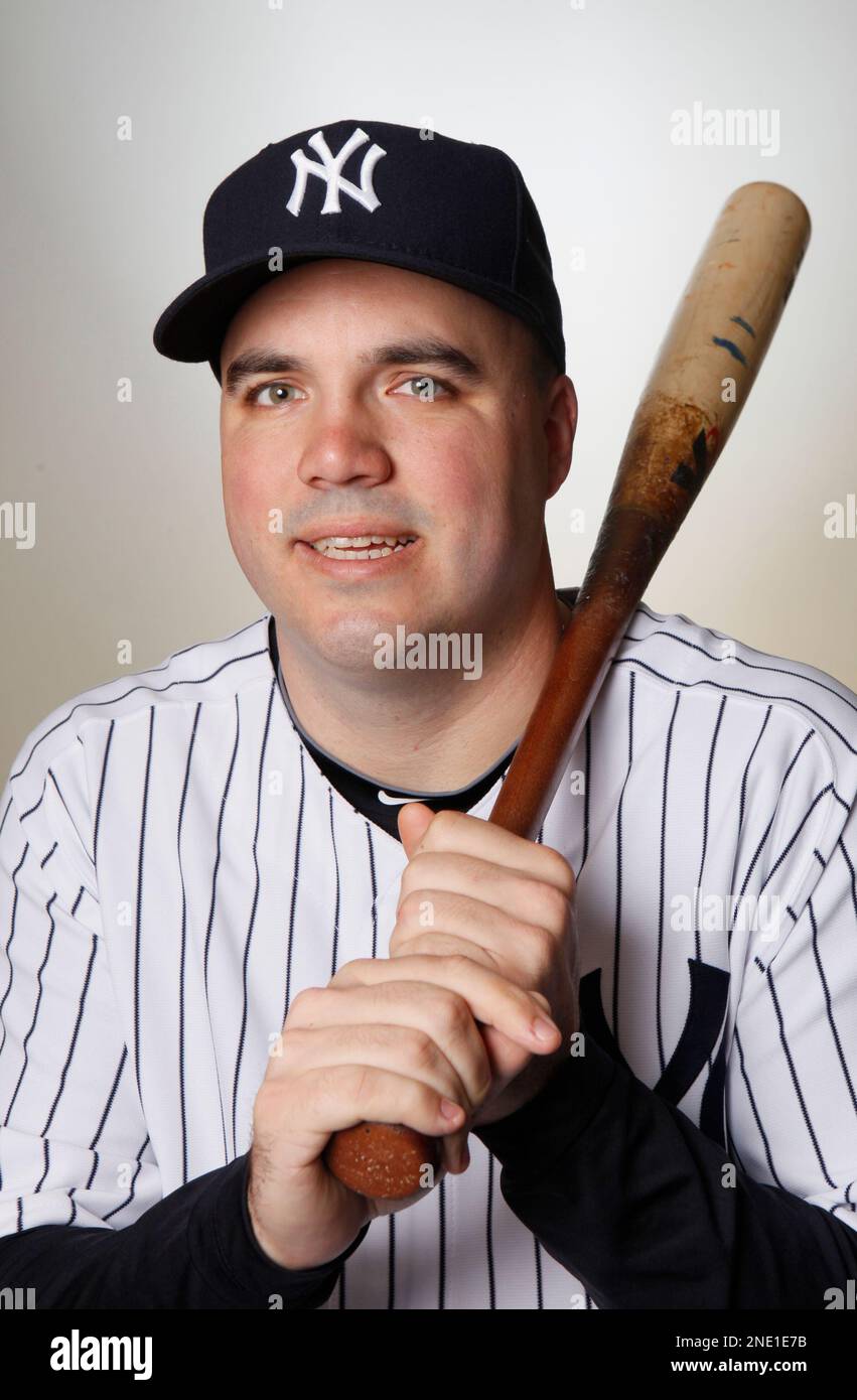 This is a 2010 photo of Nick Johnson of the New York Yankees baseball ...