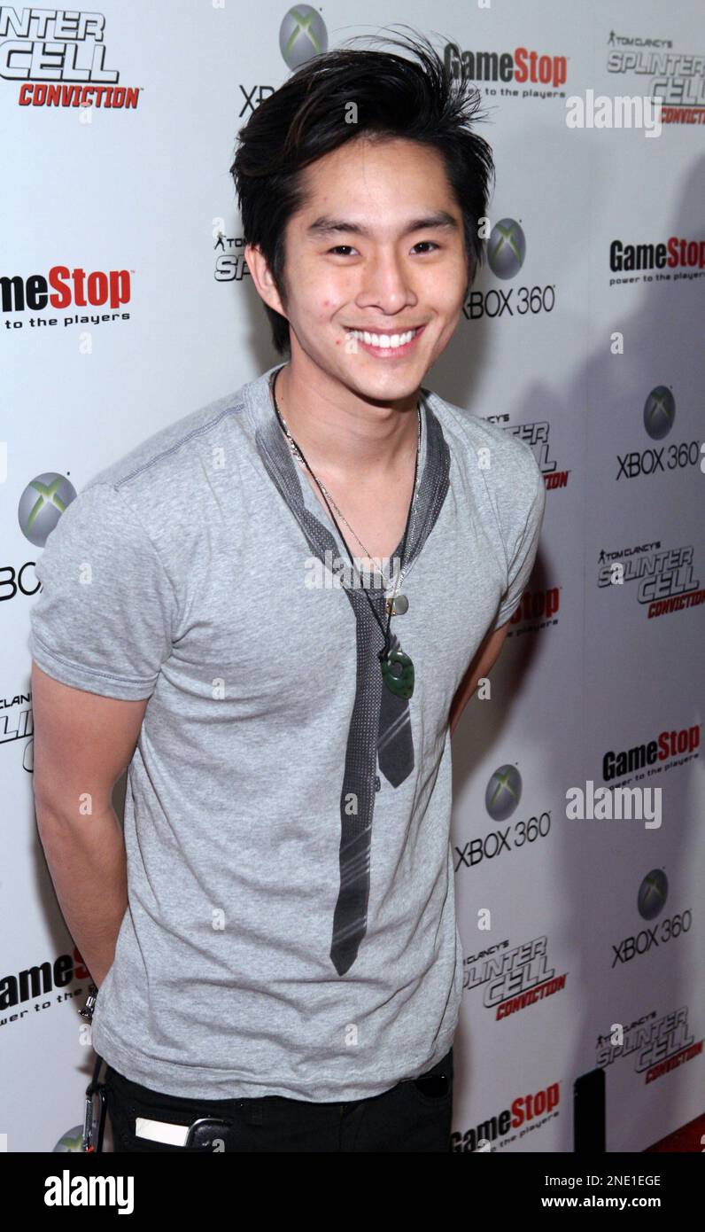 LOS ANGELES, CA - APRIL 1: Justin Chon arrives at Ubisoft's Splinter ...
