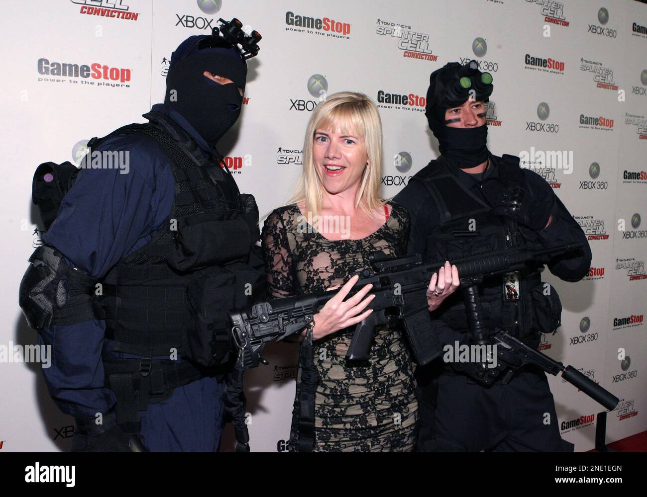 LOS ANGELES, CA - APRIL 1: Jennifer Elise Cox arrives at Ubisoft's ...