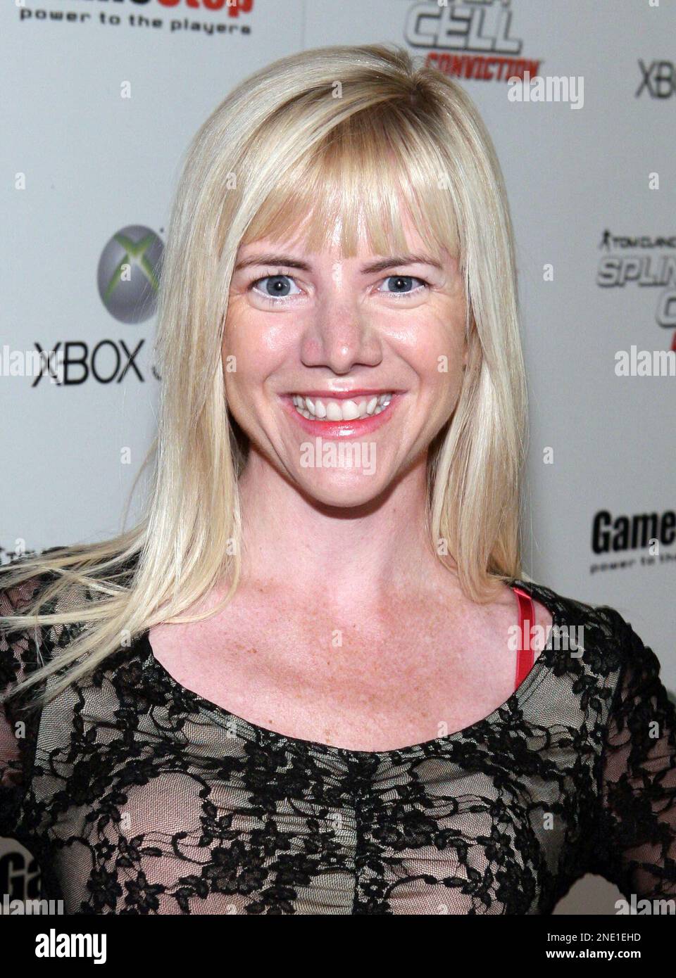 LOS ANGELES, CA - APRIL 1: Jennifer Elise Cox arrives at Ubisoft's ...