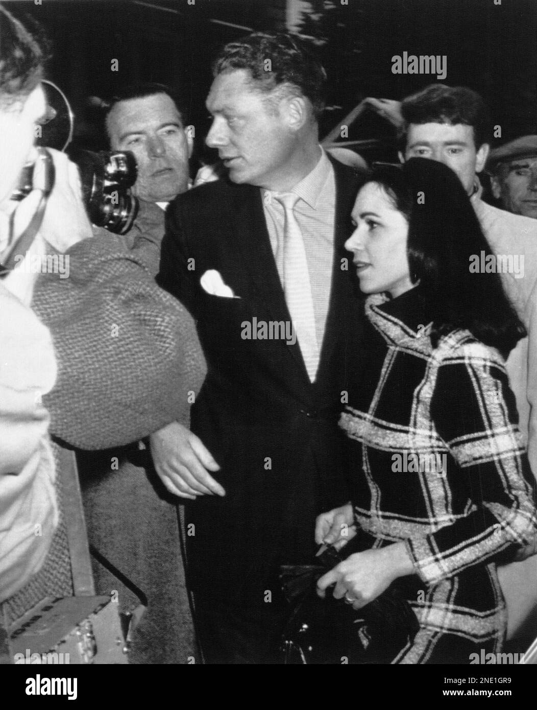 Paula Hamilton-Marshall, 23, a friend of Christine Keeler, arrives at a ...