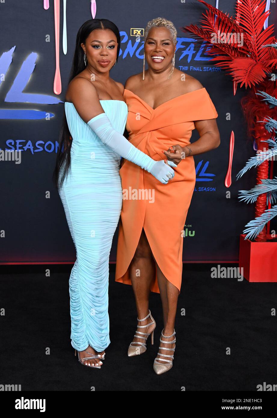Los Angeles, USA. 15th Feb, 2023. Gail Bean and Rita Mitchell arriving ...