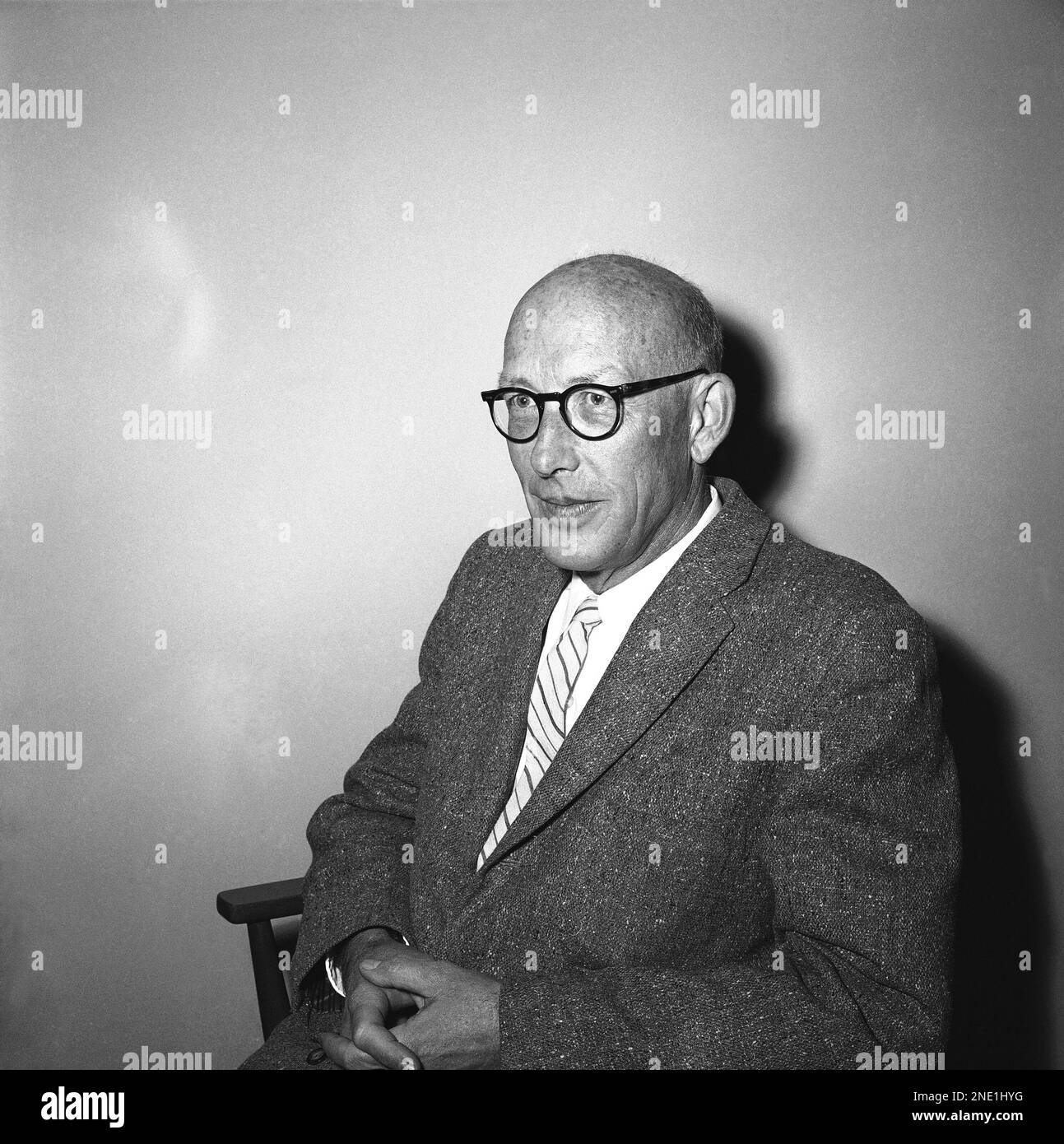 Dr. Edward L. Tatum, one of three Americans reported as possible ...