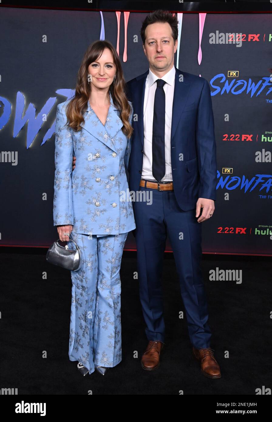 Los Angeles, USA. 15th Feb, 2023. Ahna O'Reilly and Dave Andron ...