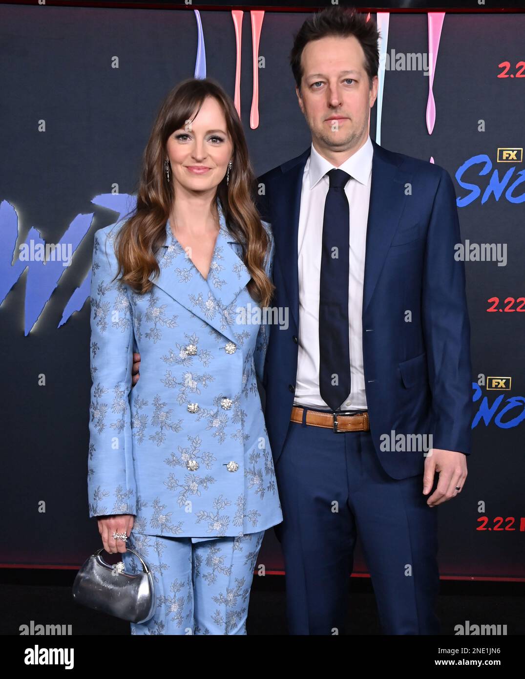 Los Angeles, USA. 15th Feb, 2023. Ahna O'Reilly and Dave Andron ...