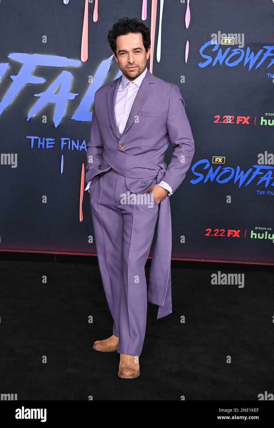 Los Angeles, USA. 15th Feb, 2023. Alejandro Edda arriving at the sixth ...