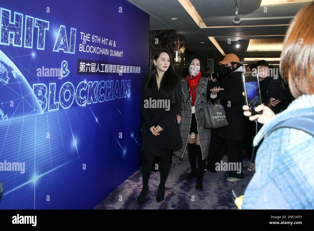 Taiwanese singer, actress, and writer Annie Yi attended an activity in ...