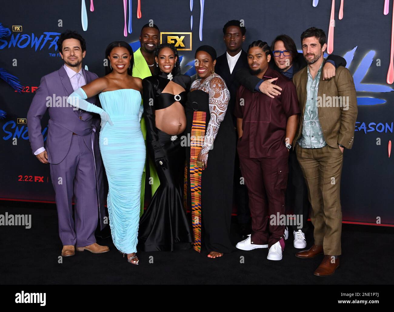 Los Angeles, USA. 15th Feb, 2023. Alejandro Edda, Gail Bean, Amin ...