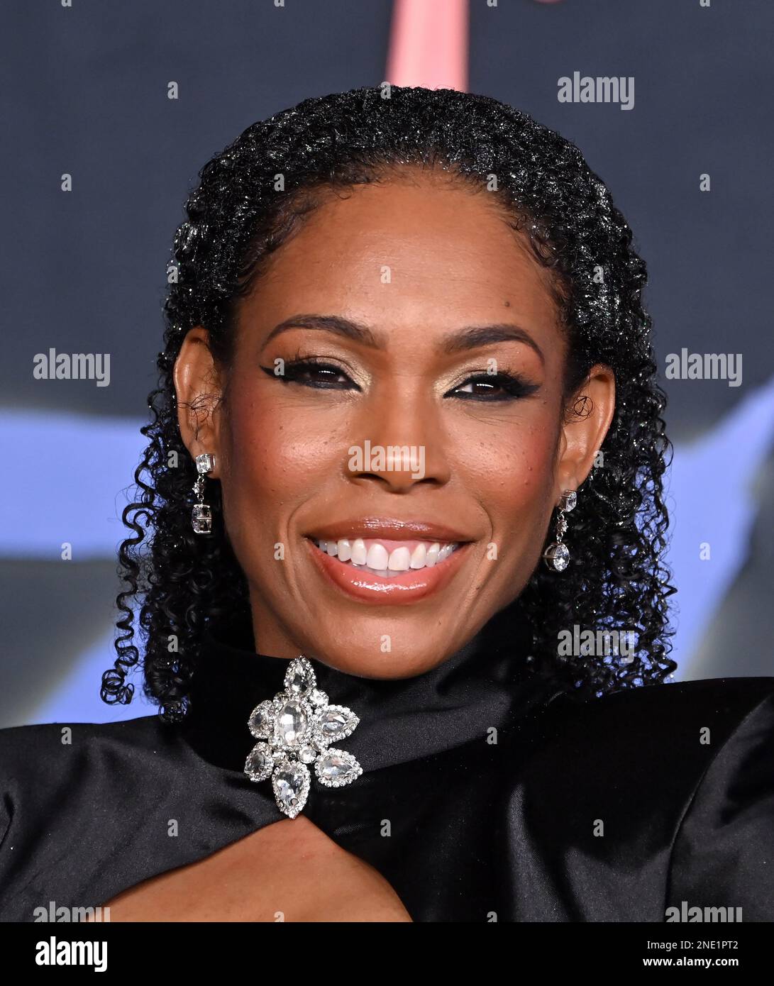 Los Angeles, USA. 15th Feb, 2023. Angela Lewis arriving at the sixth ...