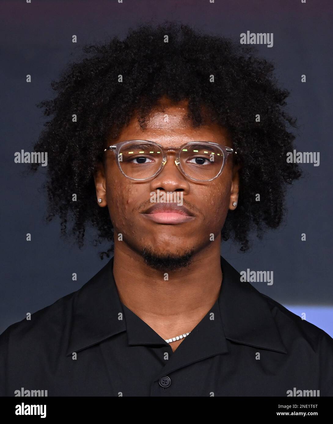 Los Angeles, USA. 15th Feb, 2023. Kamron Alexander arriving at the ...