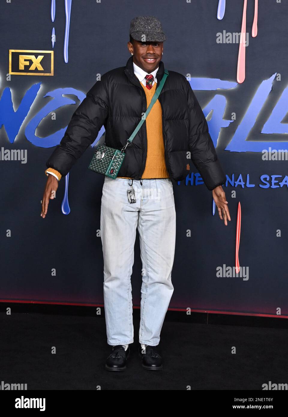 Los Angeles, USA. 15th Feb, 2023. Tyler, the Creator arriving at the ...