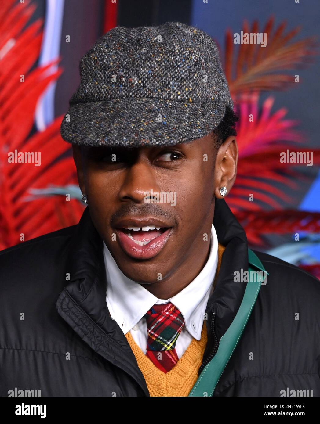 Los Angeles, USA. 15th Feb, 2023. Tyler, the Creator arriving at the ...