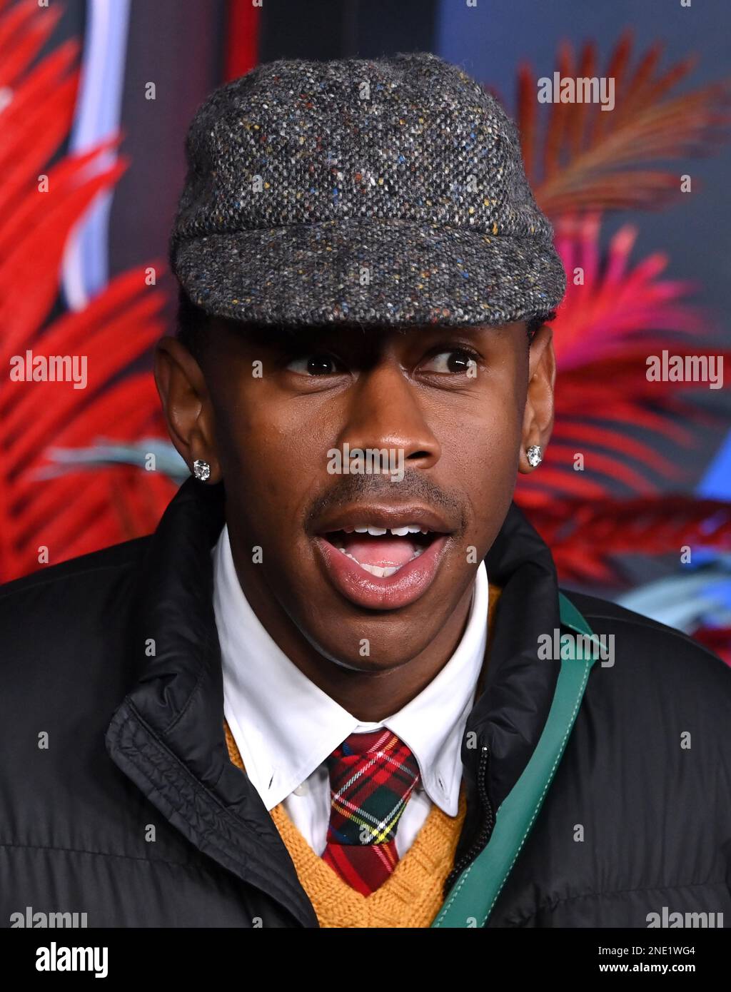 Los Angeles, USA. 15th Feb, 2023. Tyler, the Creator arriving at the ...