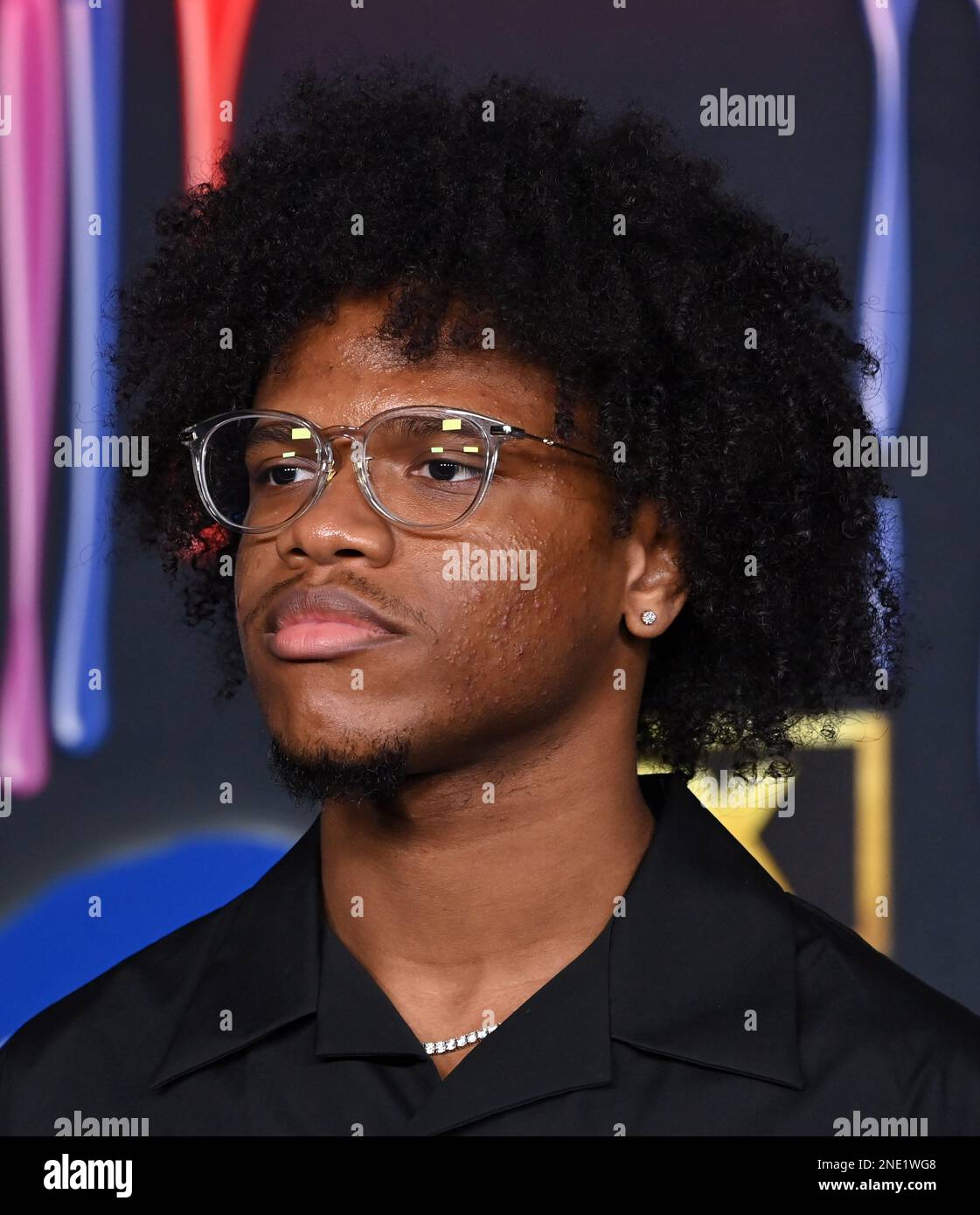 Los Angeles, USA. 15th Feb, 2023. Kamron Alexander arriving at the ...