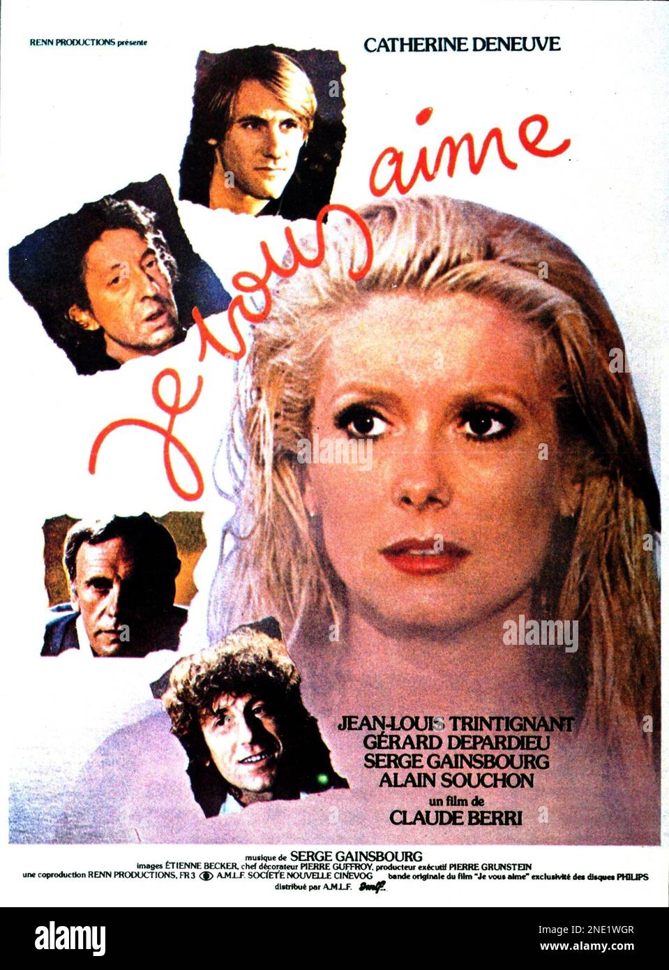 I LOVE YOU ALL (1980) -Original title: JE VOUS AIME-, directed by ...