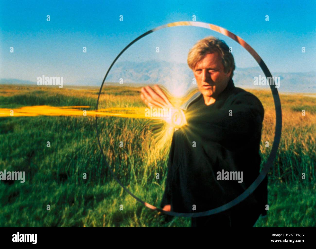 RUTGER HAUER in CROSSWORLDS (1996), directed by KRISHNA RAO. Copyright ...