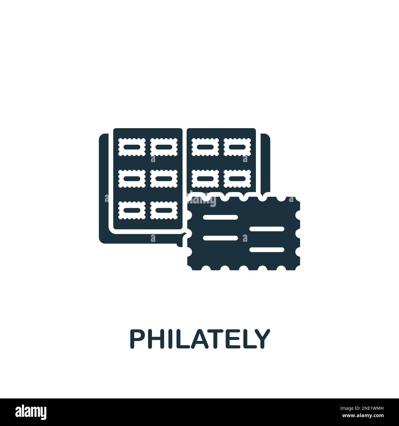 Black envelope from design Stock Vector Images - Alamy