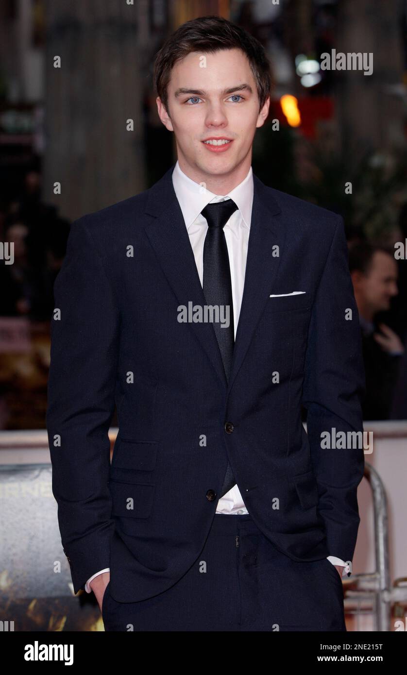 British actor Nicholas Hoult arrives for the World Premiere of Clash of ...