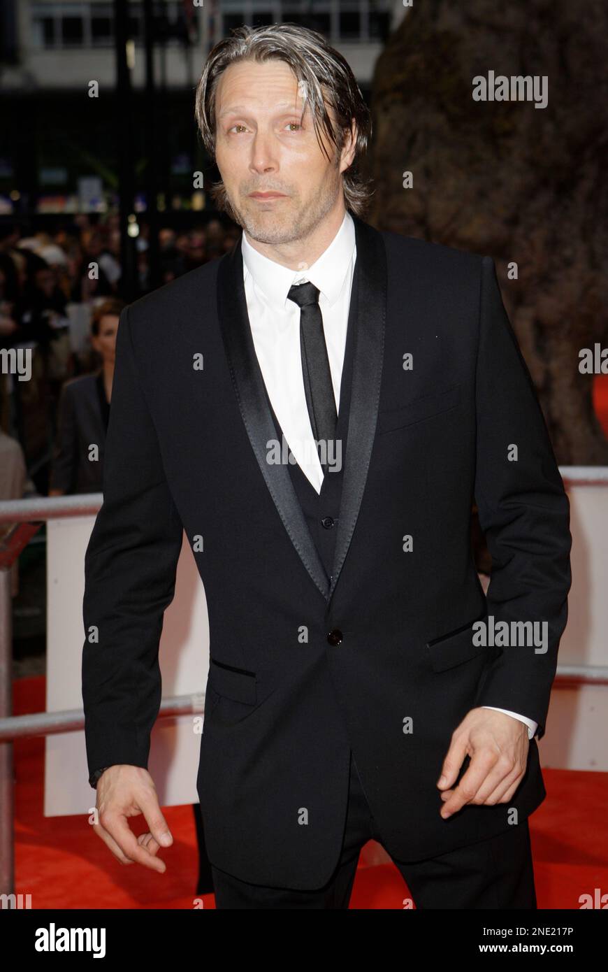 Danish actor Mads Mikkelsen arrives for the World Premiere of Clash of ...