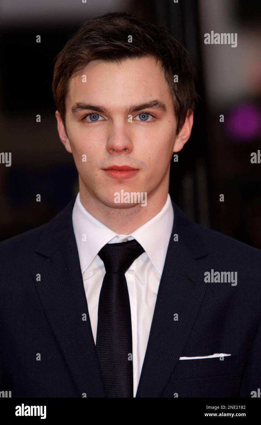 British actor Nicholas Hoult arrives for the World Premiere of Clash of ...