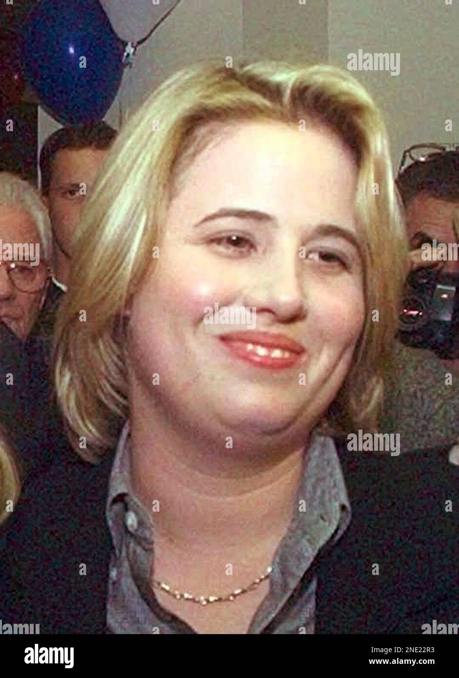 FILE - In this April 7, 1998 file photo, Chastity Bono is shown in Palm ...