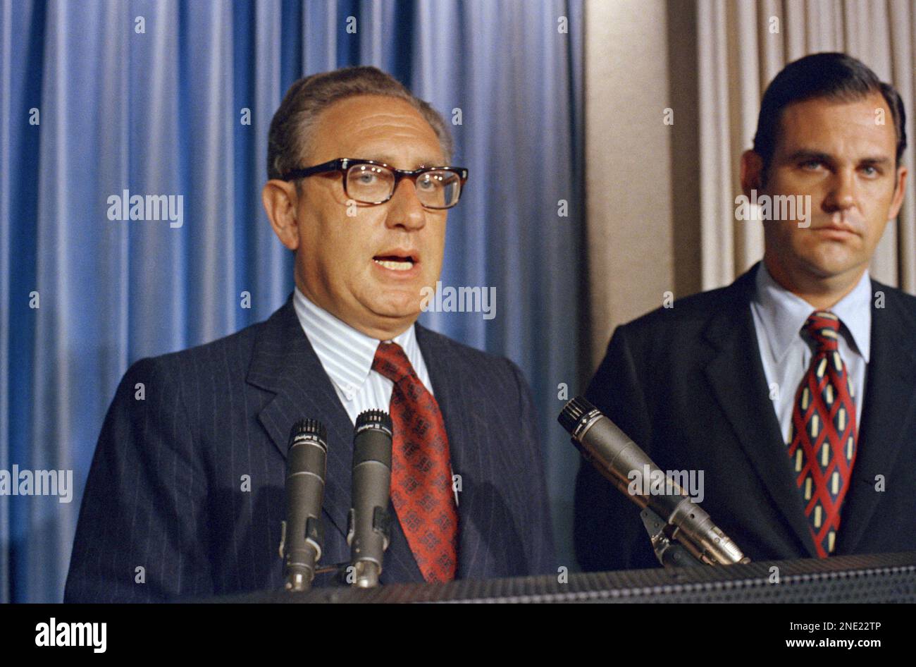 Dr. Henry A. Kissinger, Presidential Advisor on Foreign Affairs with ...
