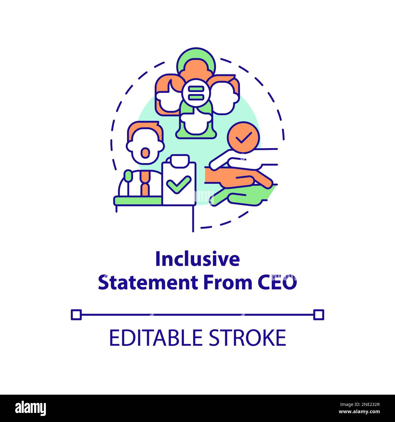 Inclusive statement Stock Vector Images - Alamy