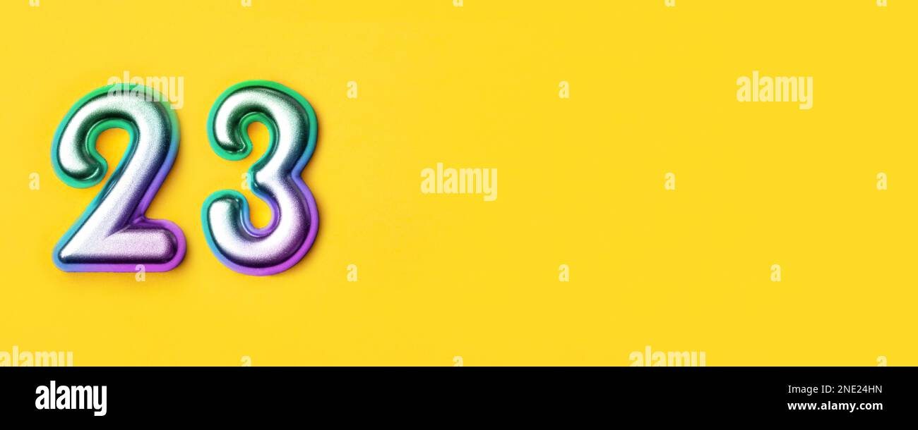 23rd years birthday celebration hi-res stock photography and images - Alamy