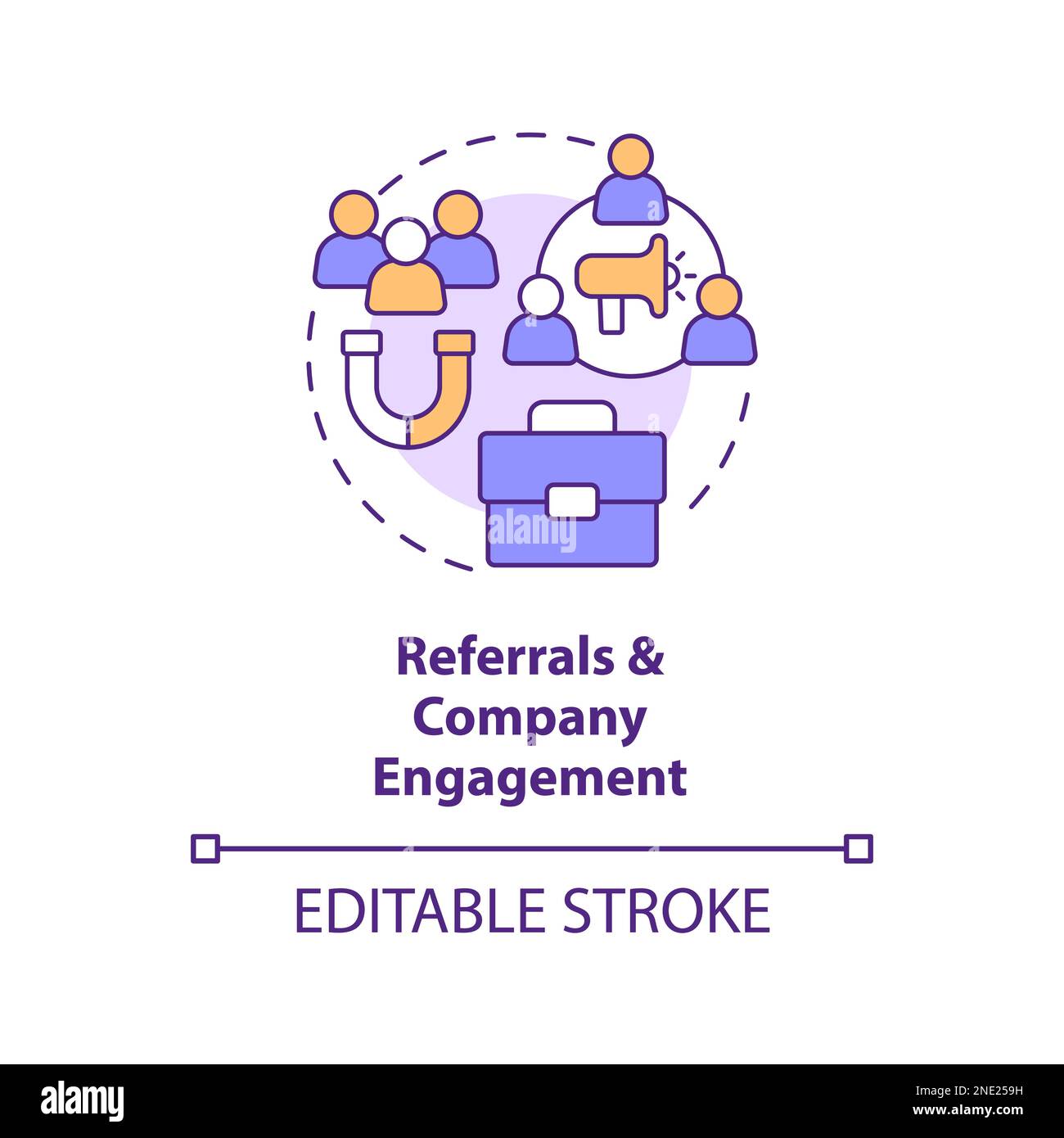 Referrals Stock Vector Images - Alamy