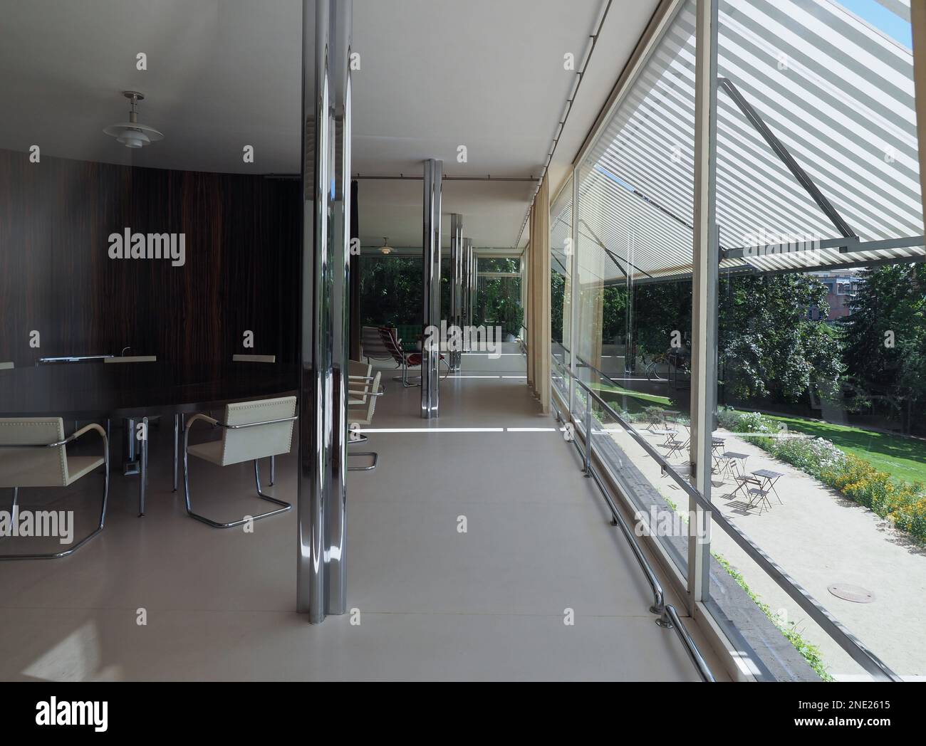 BRNO, CZECH REPUBLIC - CIRCA SEPTEMBER 2022: Villa Tugendhat modernist ...
