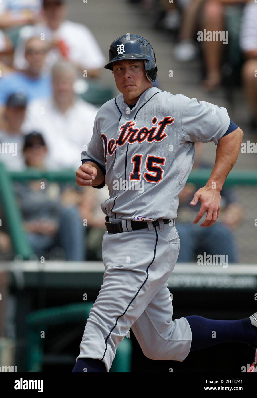 Detroit Tigers' Brandon Inge during a spring training baseball game ...