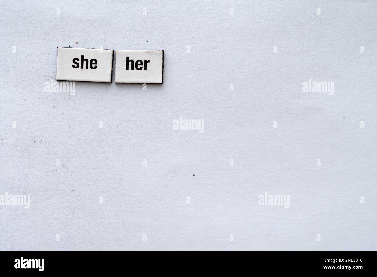 Gender pronouns hi-res stock photography and images - Alamy