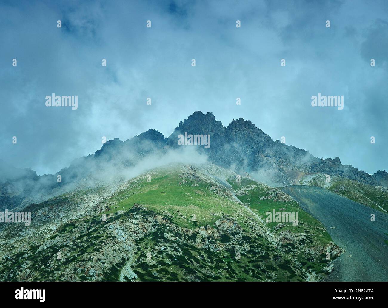 The barskaun mountain pass hi-res stock photography and images - Alamy